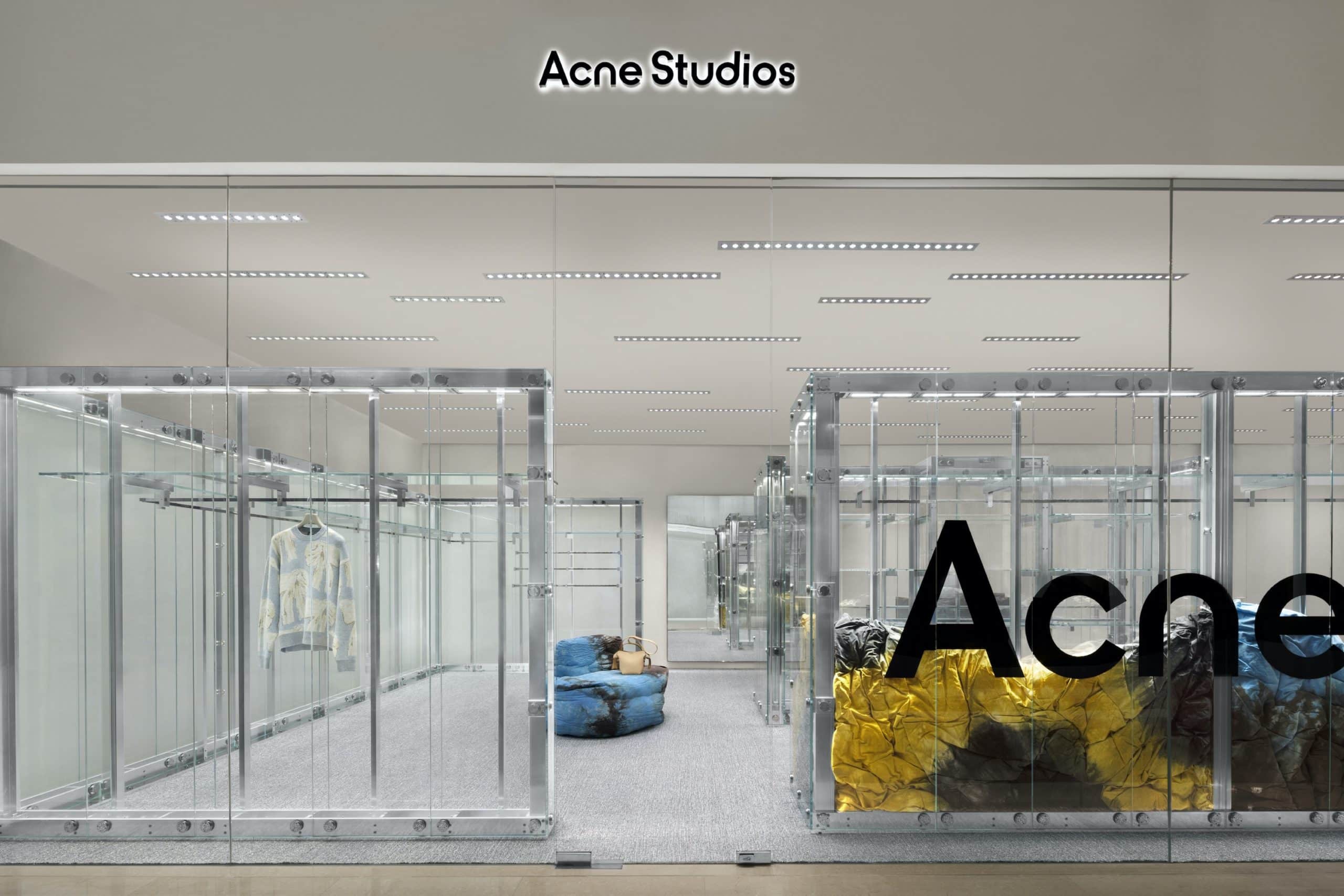 Acne Studios, Swedish cult label, made its debut in Singapore